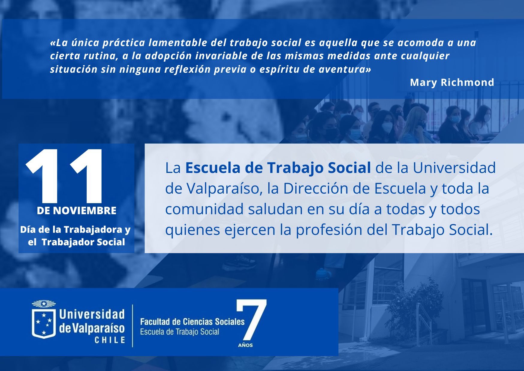 ¡Feliz Día del Trabajador y la Trabajadora Social!